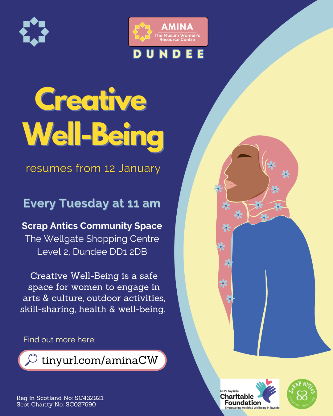 Dundee: Creative Well-Being – Amina